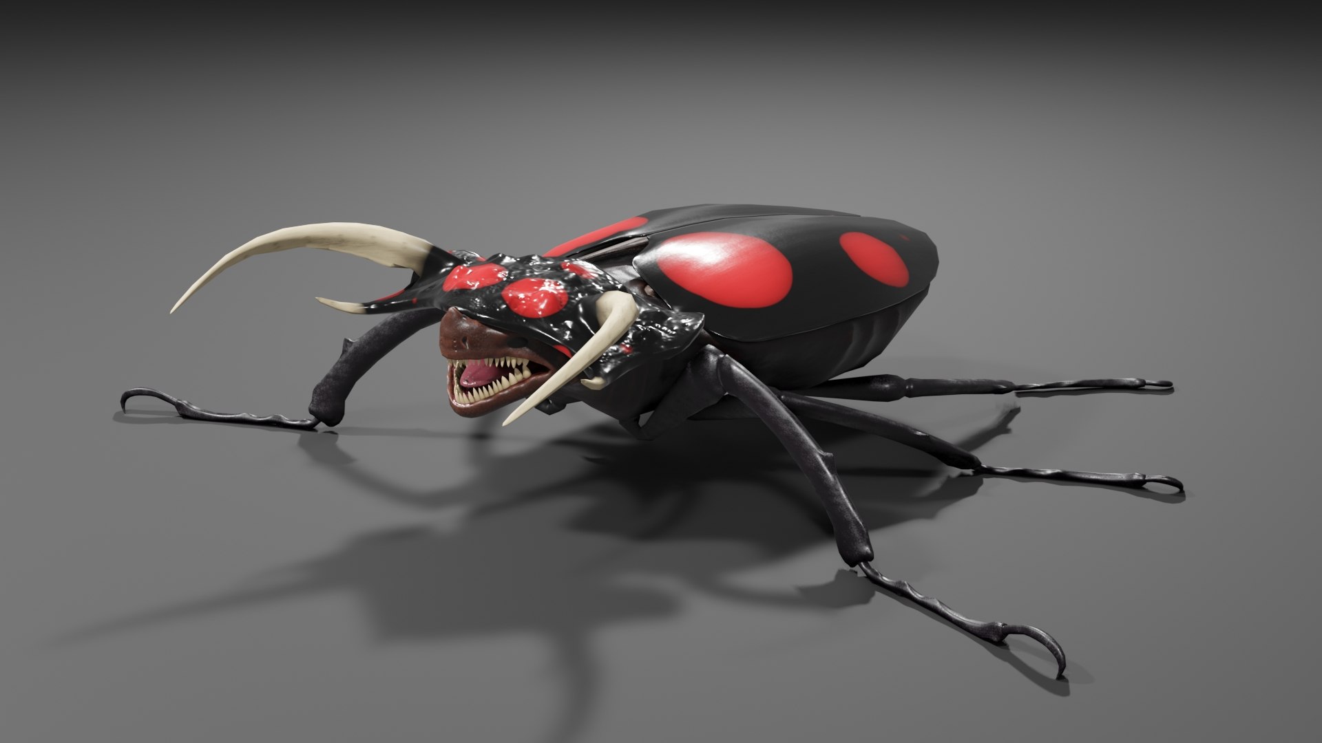 3D Bug Monster - TurboSquid 1859361