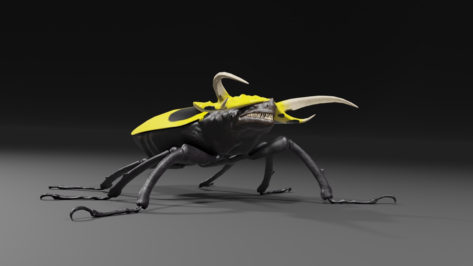 3D Bug Monster - TurboSquid 1859361