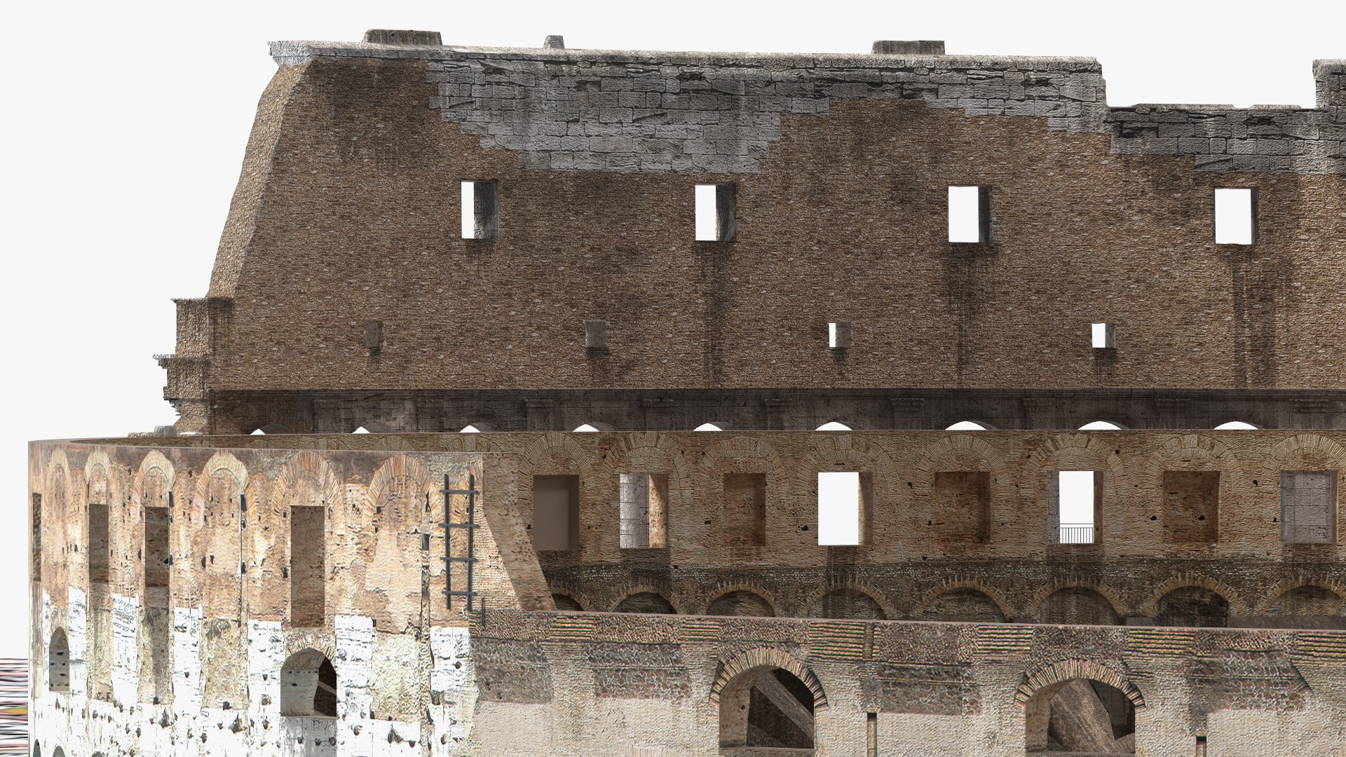 3D Colosseum on Italy Map model - TurboSquid 1884930
