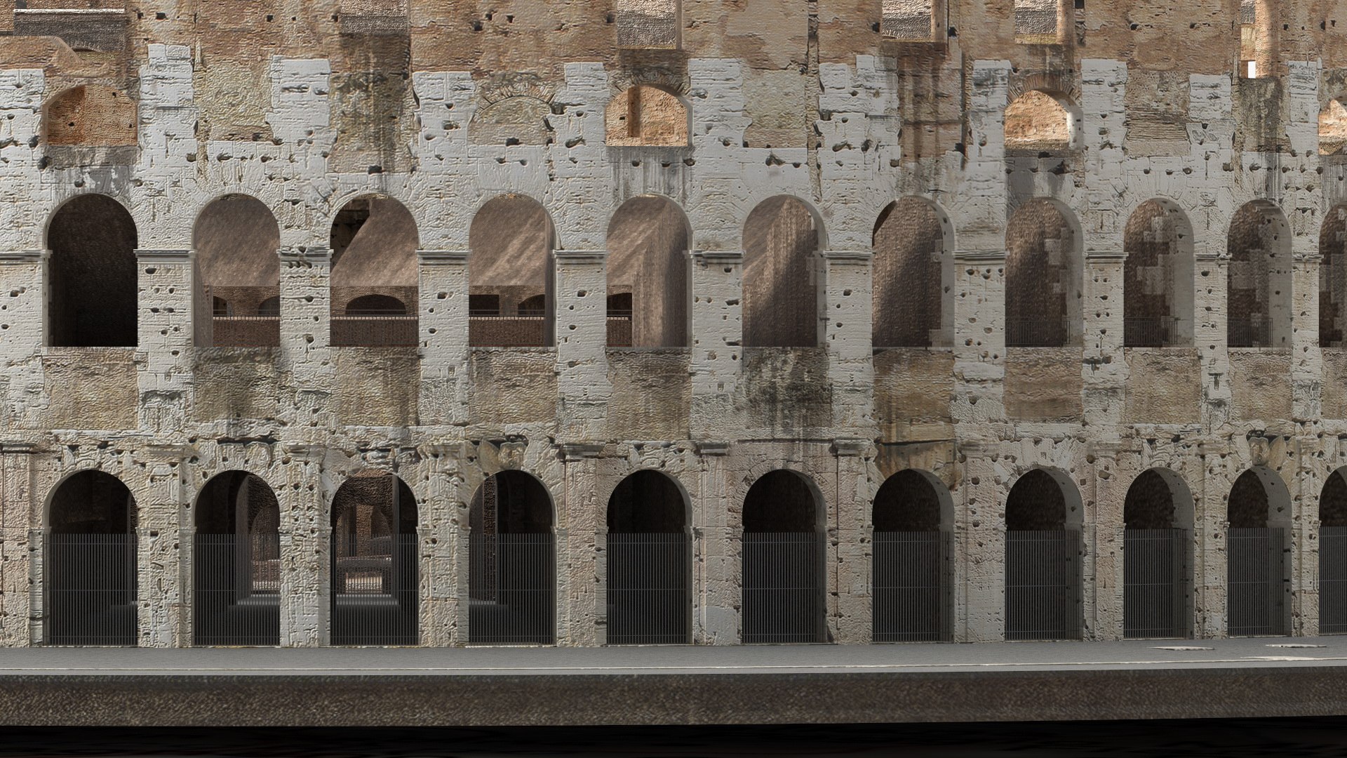 3D Colosseum on Italy Map model - TurboSquid 1884930