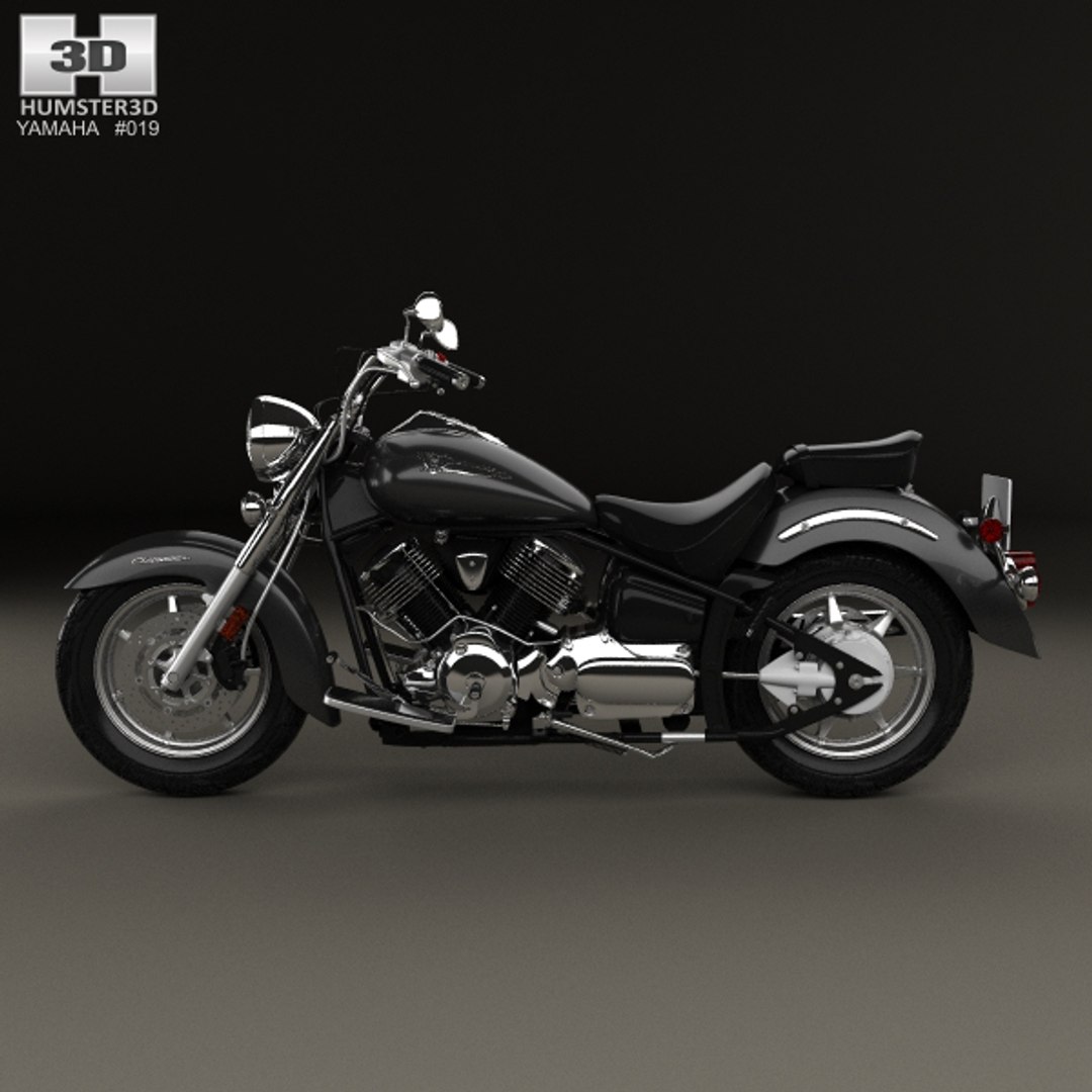 Yamaha V Star Model - TurboSquid 1158683