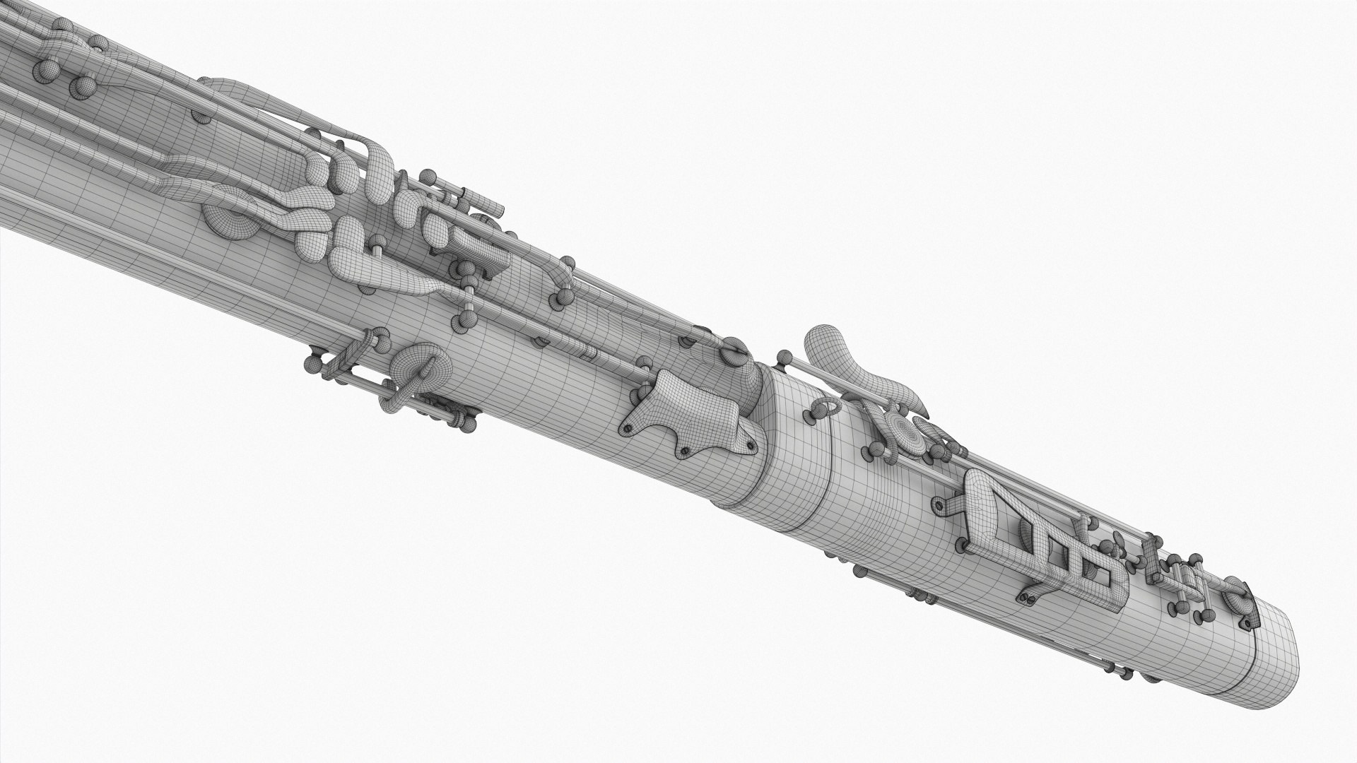 3D Bassoon Model - TurboSquid 1825018