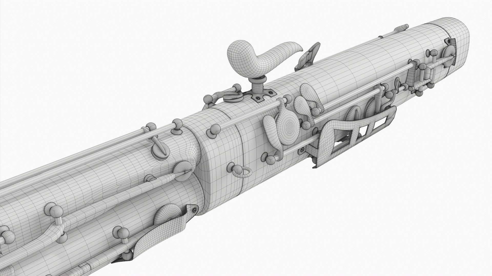 3D Bassoon Model - TurboSquid 1825018