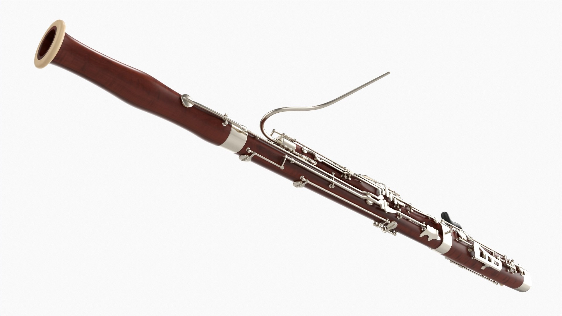 3D Bassoon Model - TurboSquid 1825018