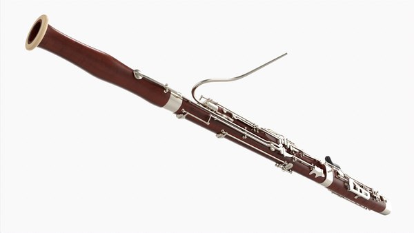 3D Bassoon model - TurboSquid 1825018