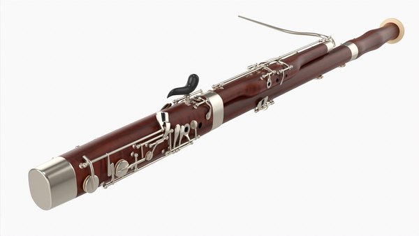 3D Bassoon model - TurboSquid 1825018
