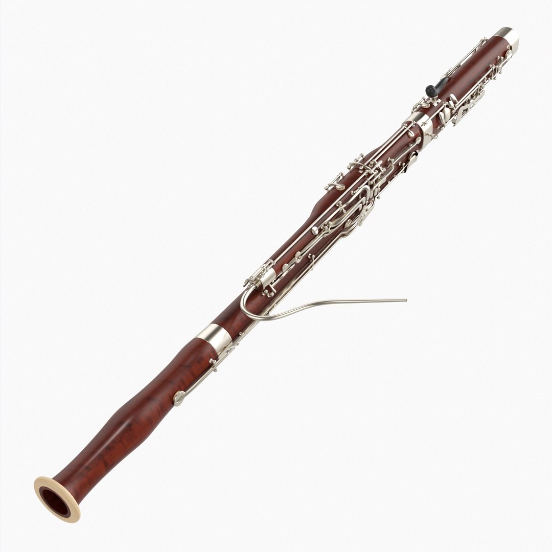 3D Bassoon Model - TurboSquid 1825018