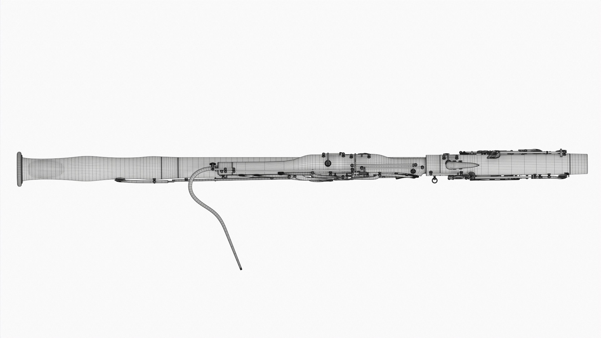 3D Bassoon Model - TurboSquid 1825018