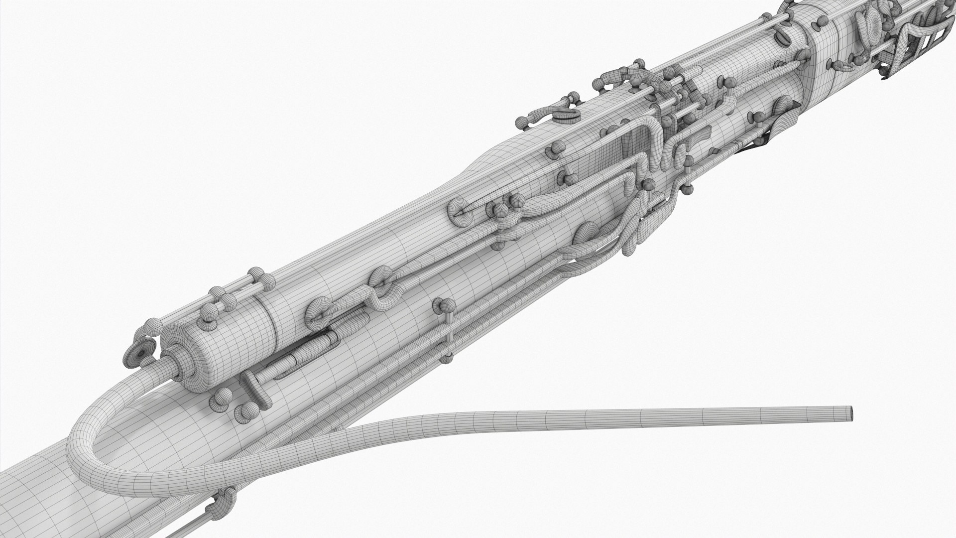 3D Bassoon Model - TurboSquid 1825018