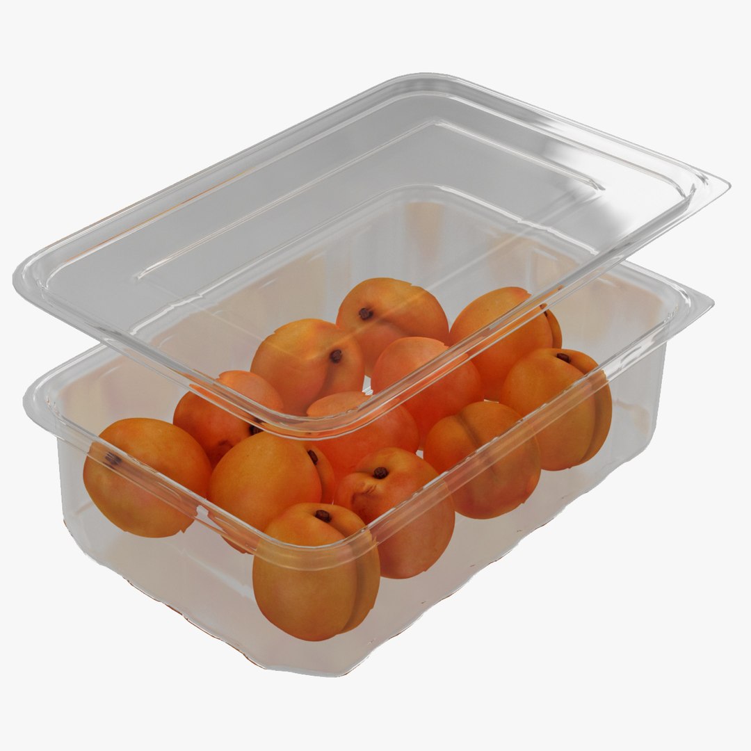 3D packet apricot - TurboSquid 1548433