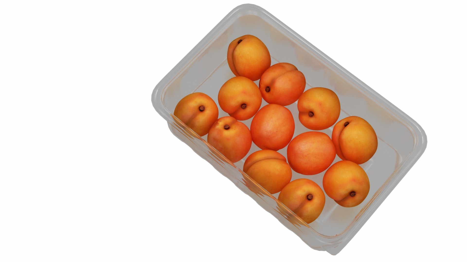 3D packet apricot - TurboSquid 1548433