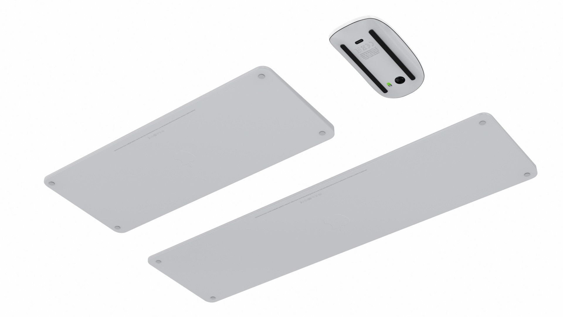 Apple Keyboard Mouse 3D - TurboSquid 2446231