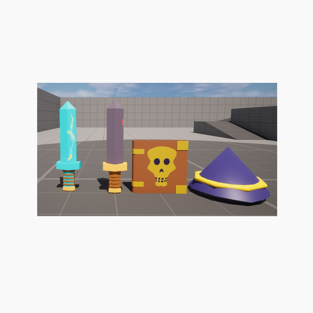 3D Low Poly Magic Collection - TurboSquid 2309309