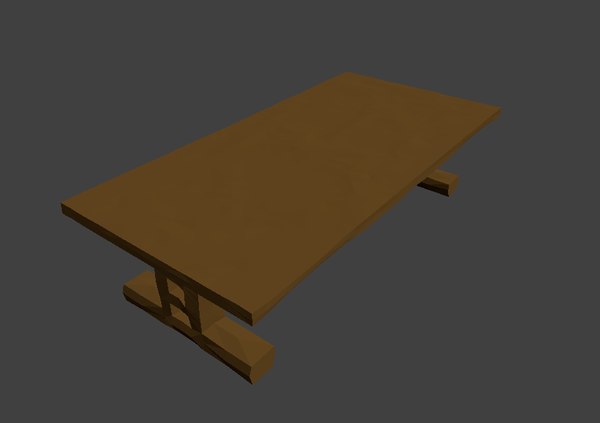 3d table simple