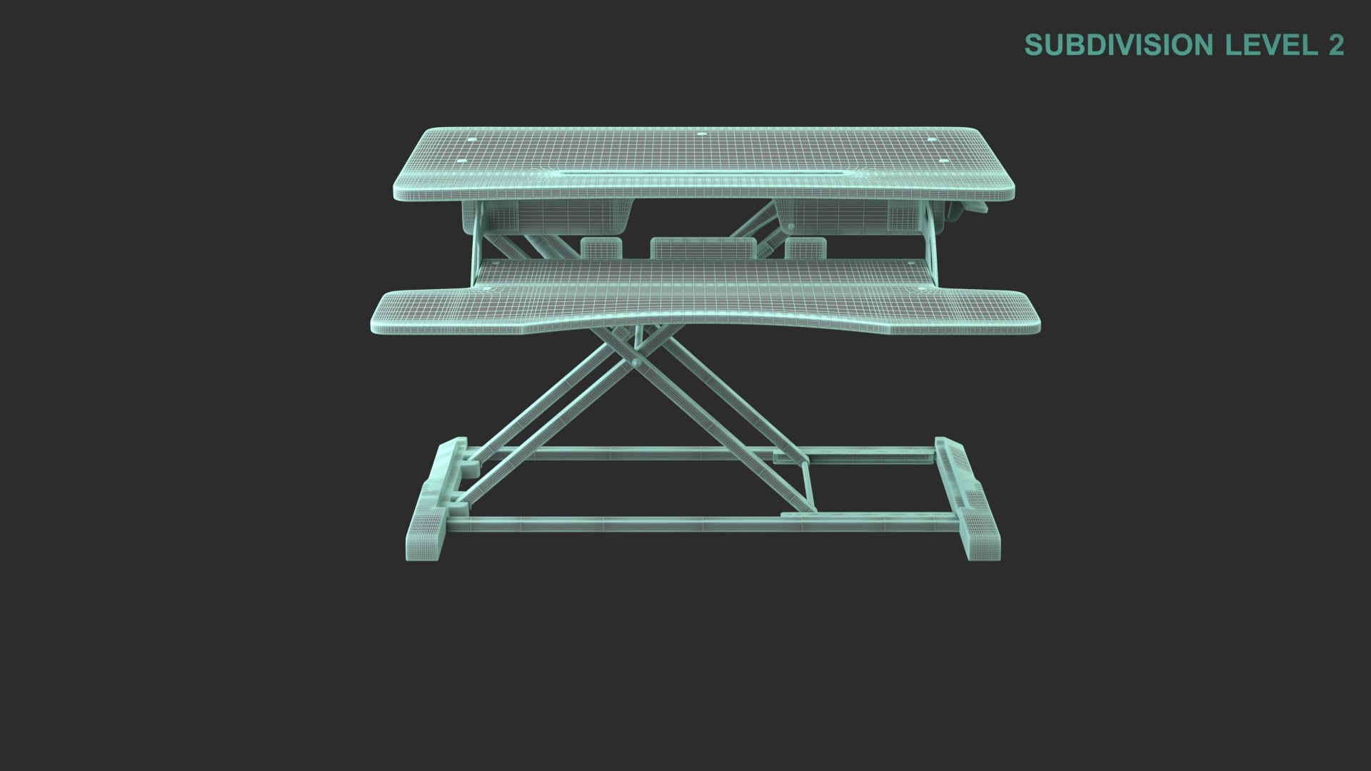 Monitor Desk Stand 3D Model - TurboSquid 1878851