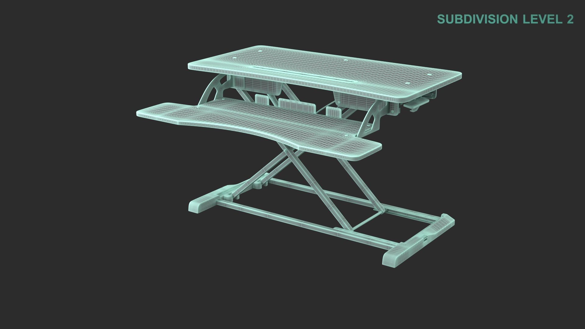 Monitor Desk Stand 3D Model - TurboSquid 1878851
