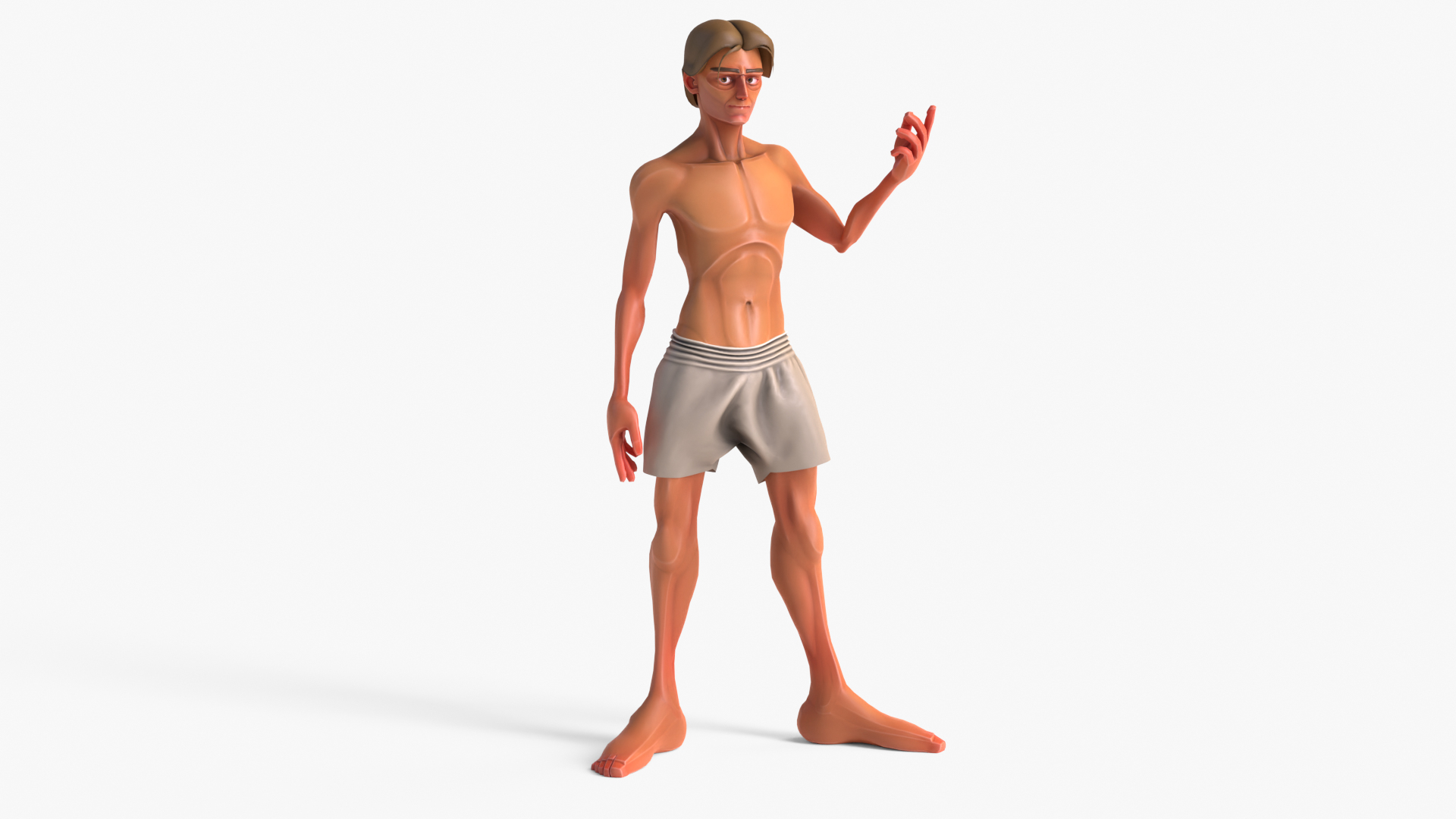 3D Stylized Human Male Thin Rigged - TurboSquid 1959387