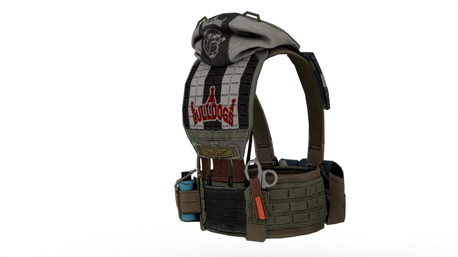 3D Combat Vest 3D Model - TurboSquid 2217035