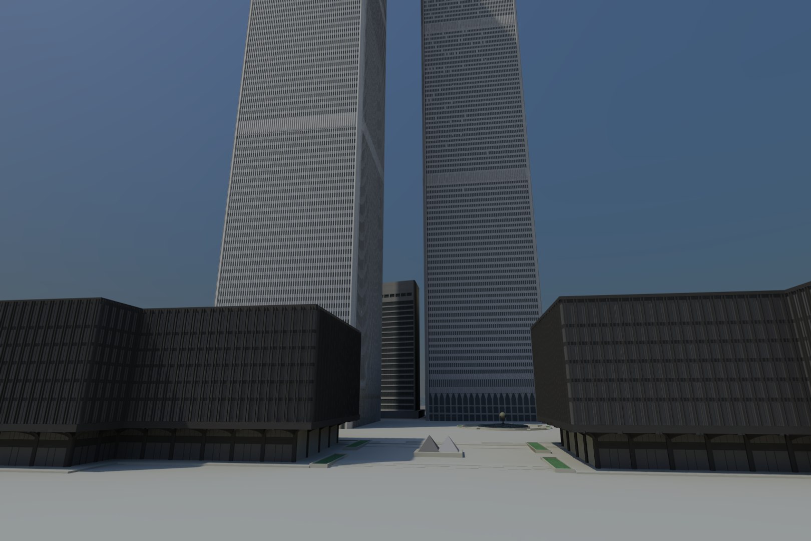 World Trade Center Ground 3d