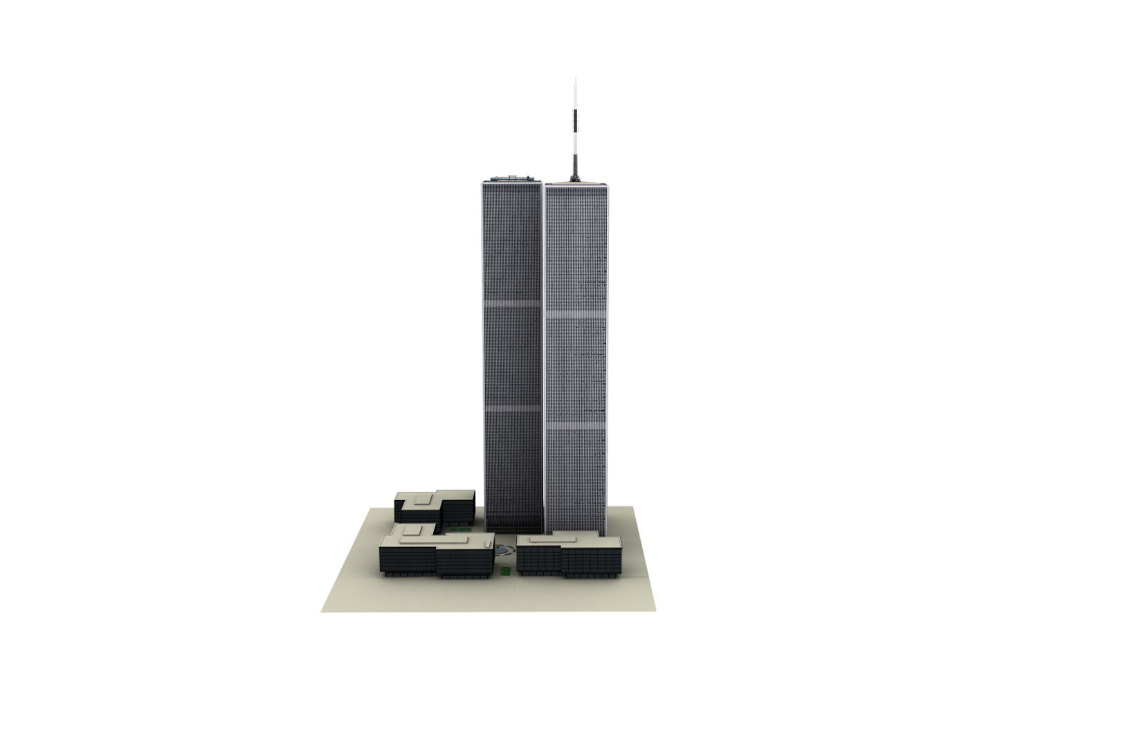 World Trade Center Ground 3d