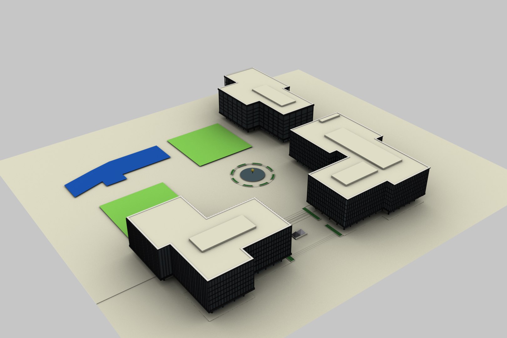 World Trade Center Ground 3d