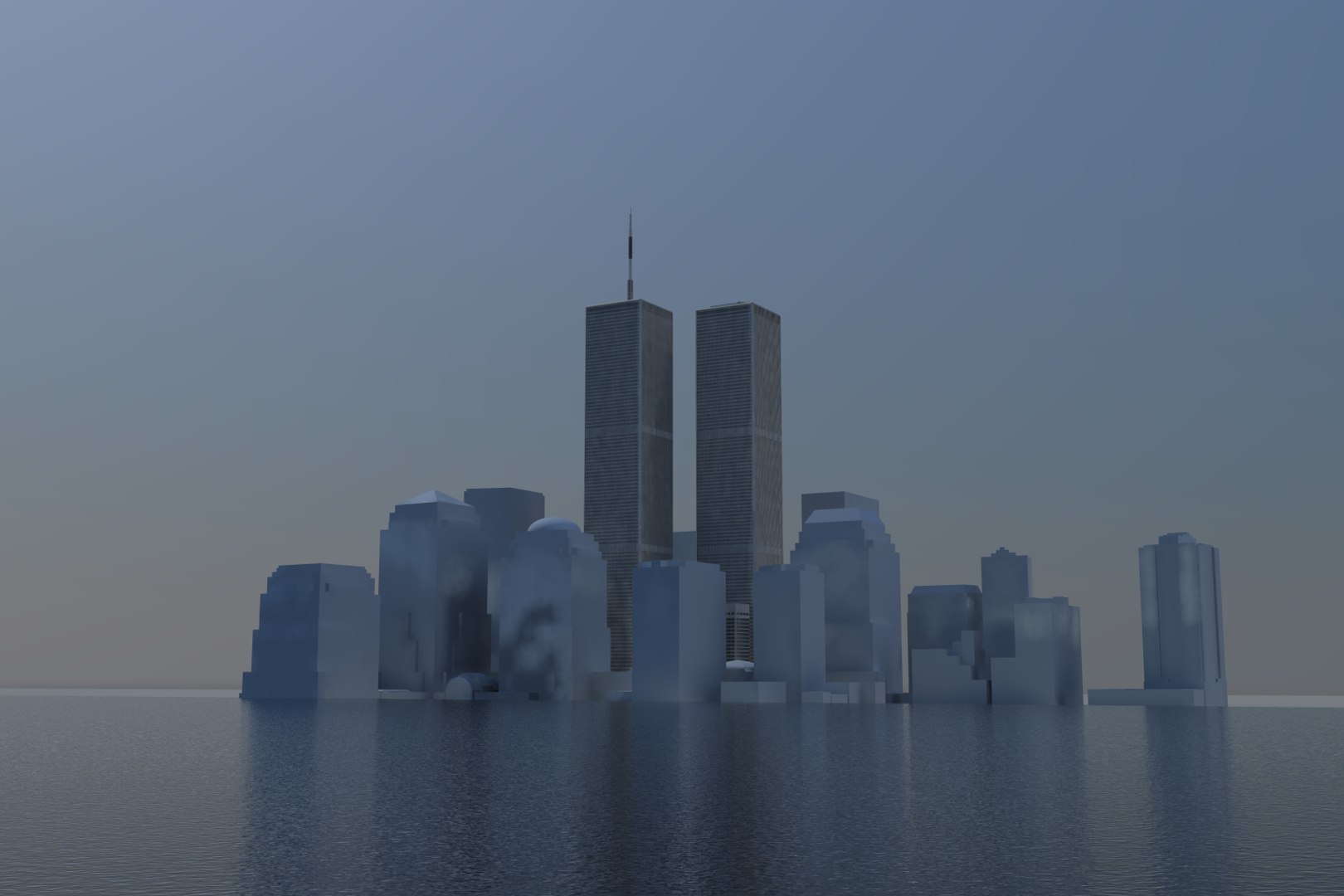 World Trade Center Ground 3d