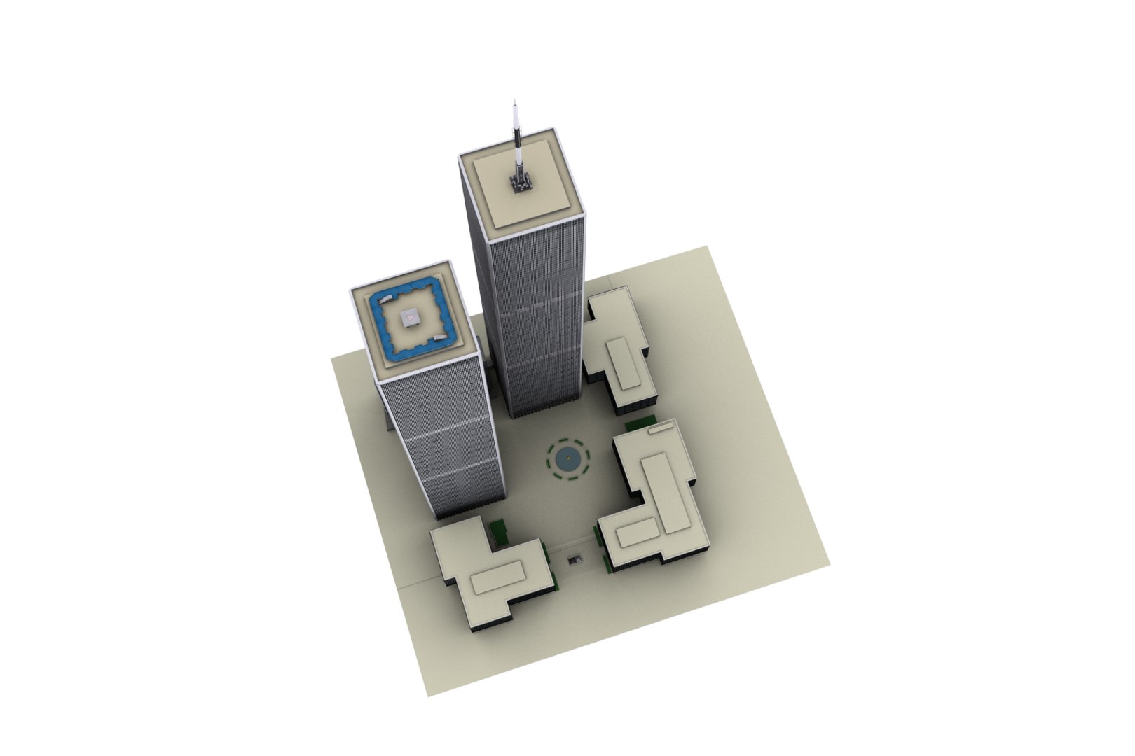 World Trade Center Ground 3d