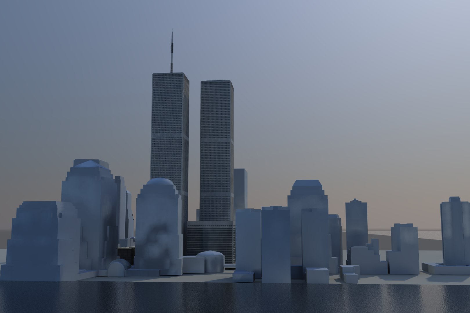 World Trade Center Ground 3d