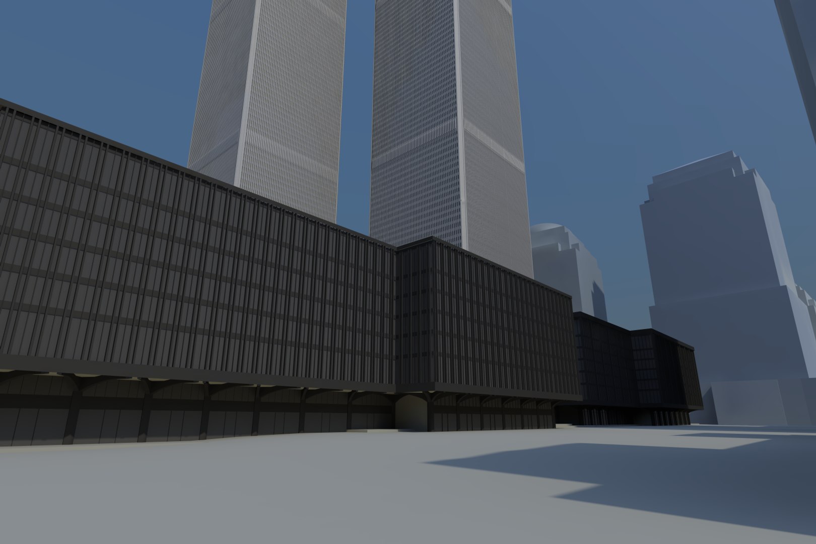World Trade Center Ground 3d