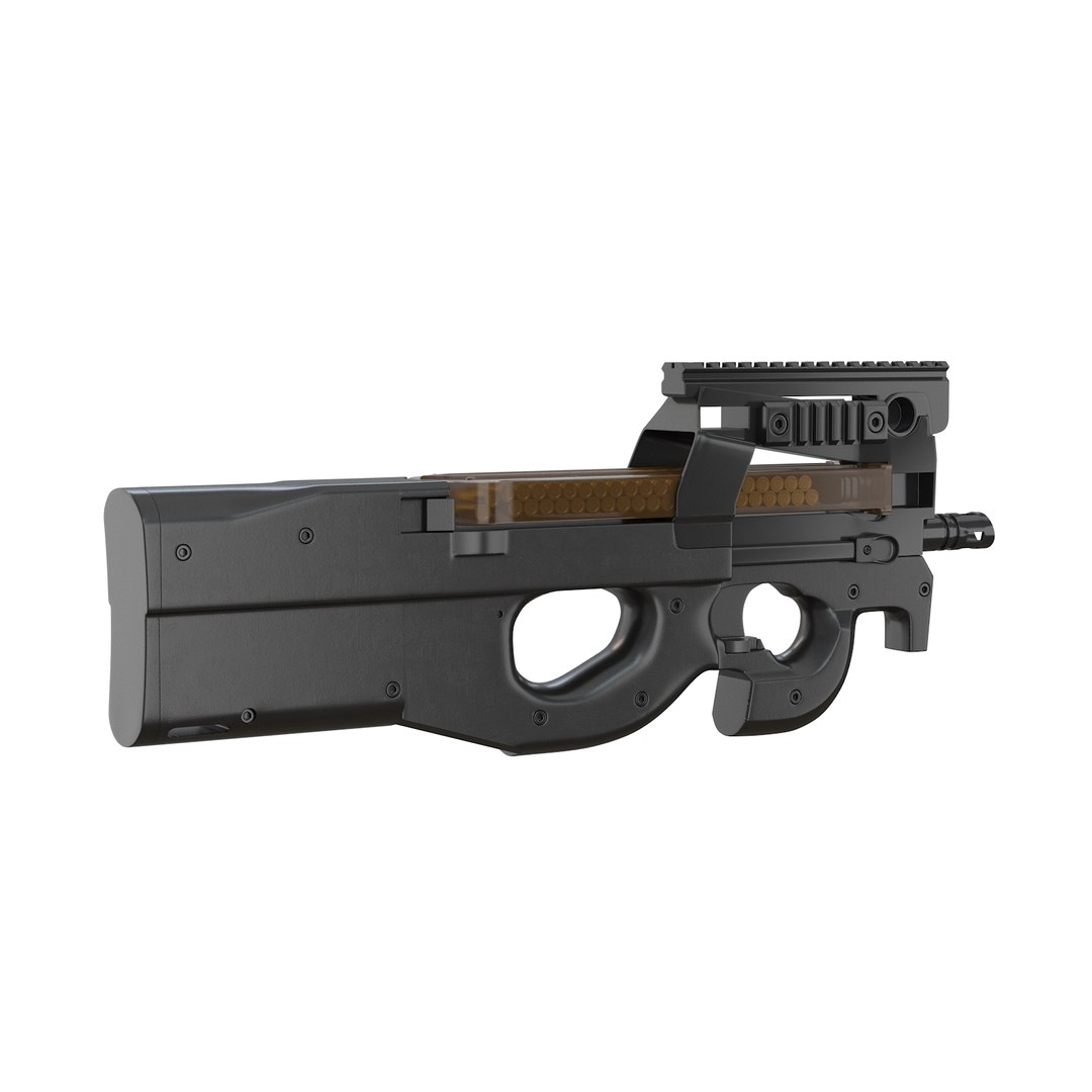 Submachine Gun Fn 3D Model - TurboSquid 1480378