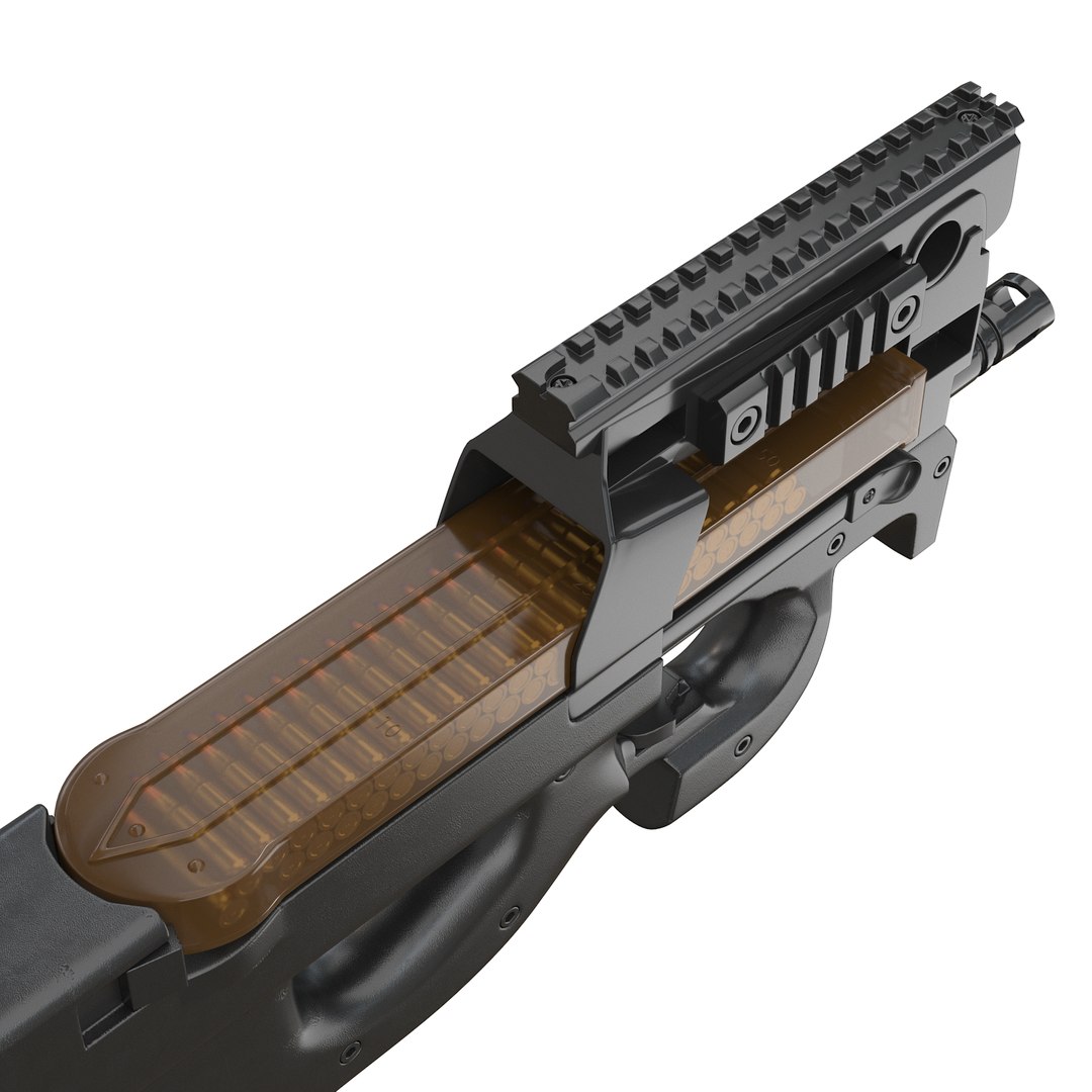 Submachine Gun Fn 3D Model - TurboSquid 1480378