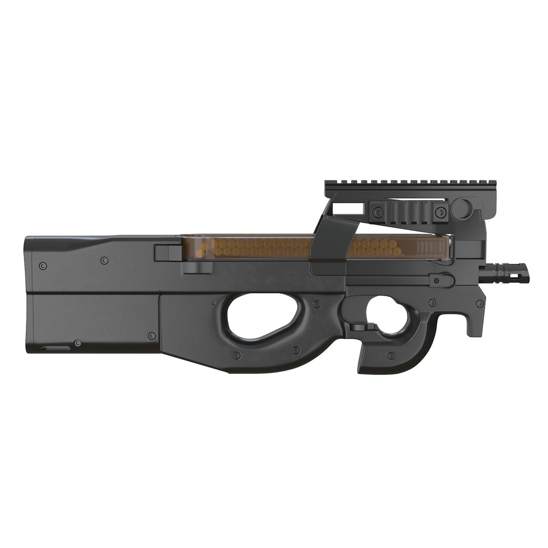 Submachine Gun Fn 3D Model - TurboSquid 1480378