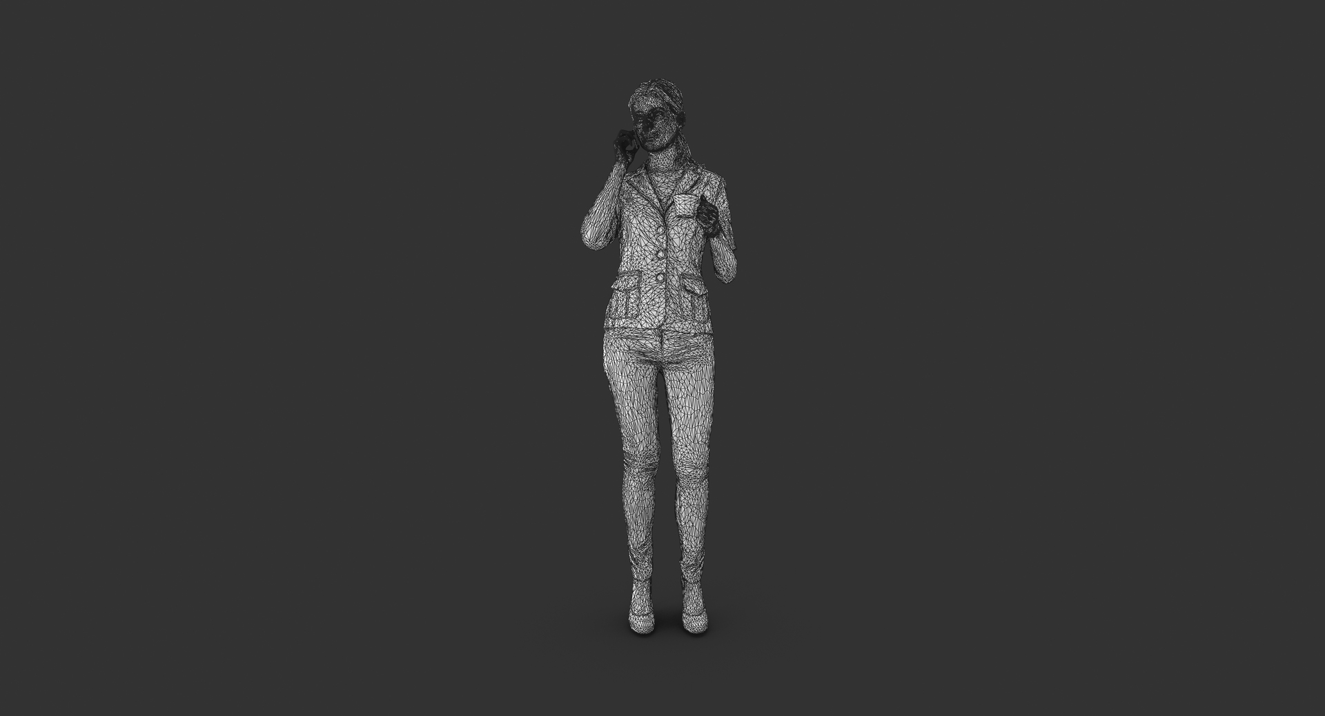 3d model of human body
