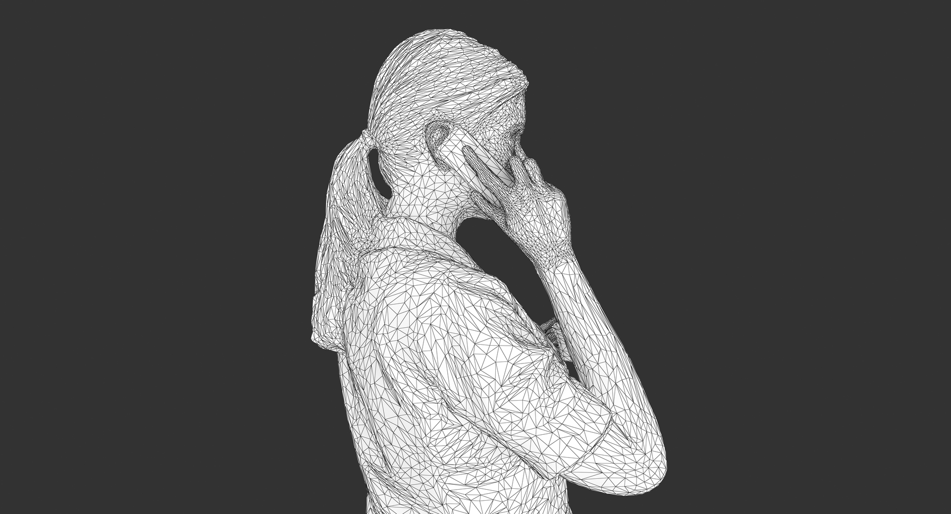 3d model of human body