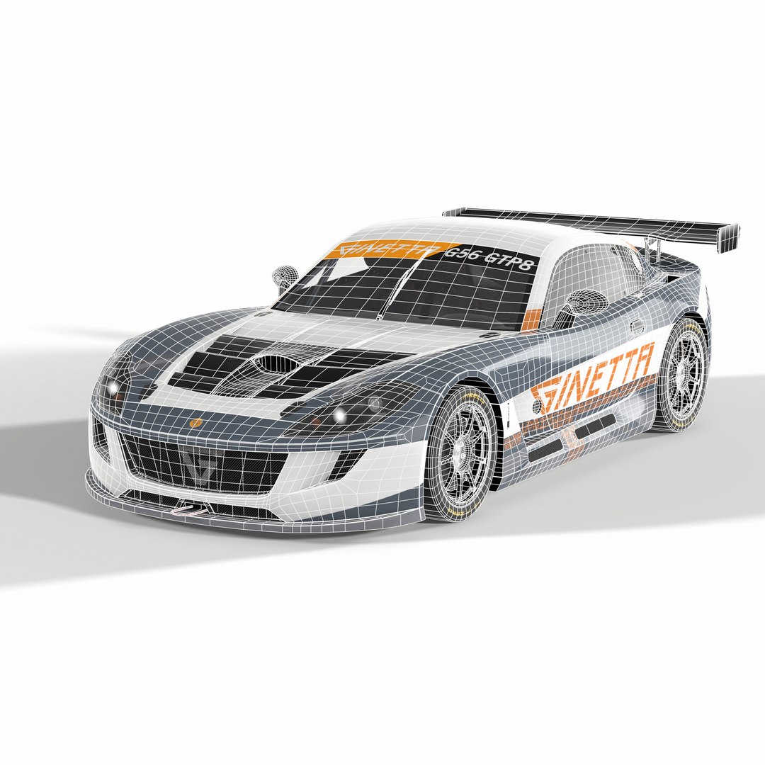 Ginetta Releases G56 GT8 3D - TurboSquid 2322553