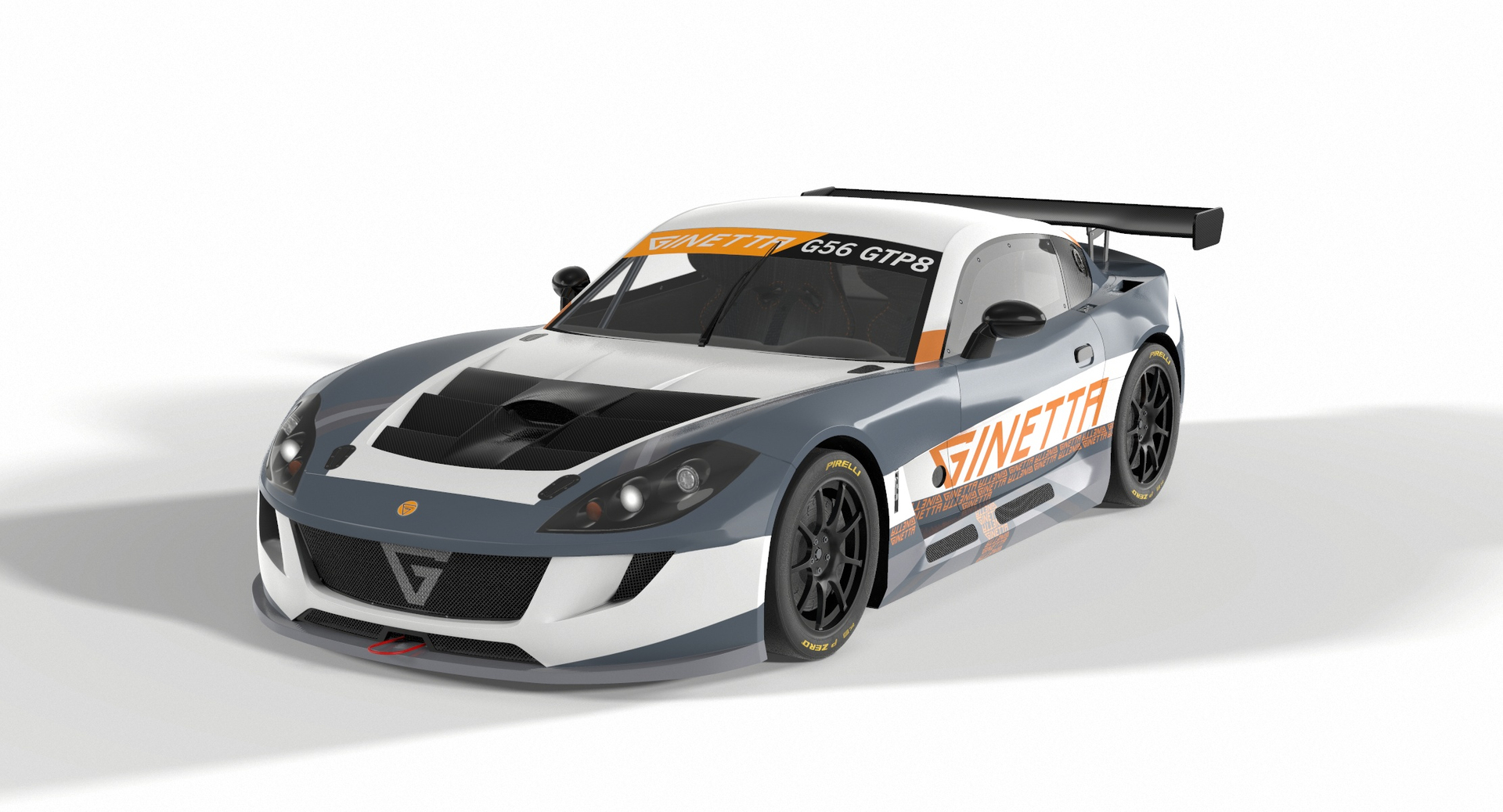 Ginetta Releases G56 GT8 3D - TurboSquid 2322553
