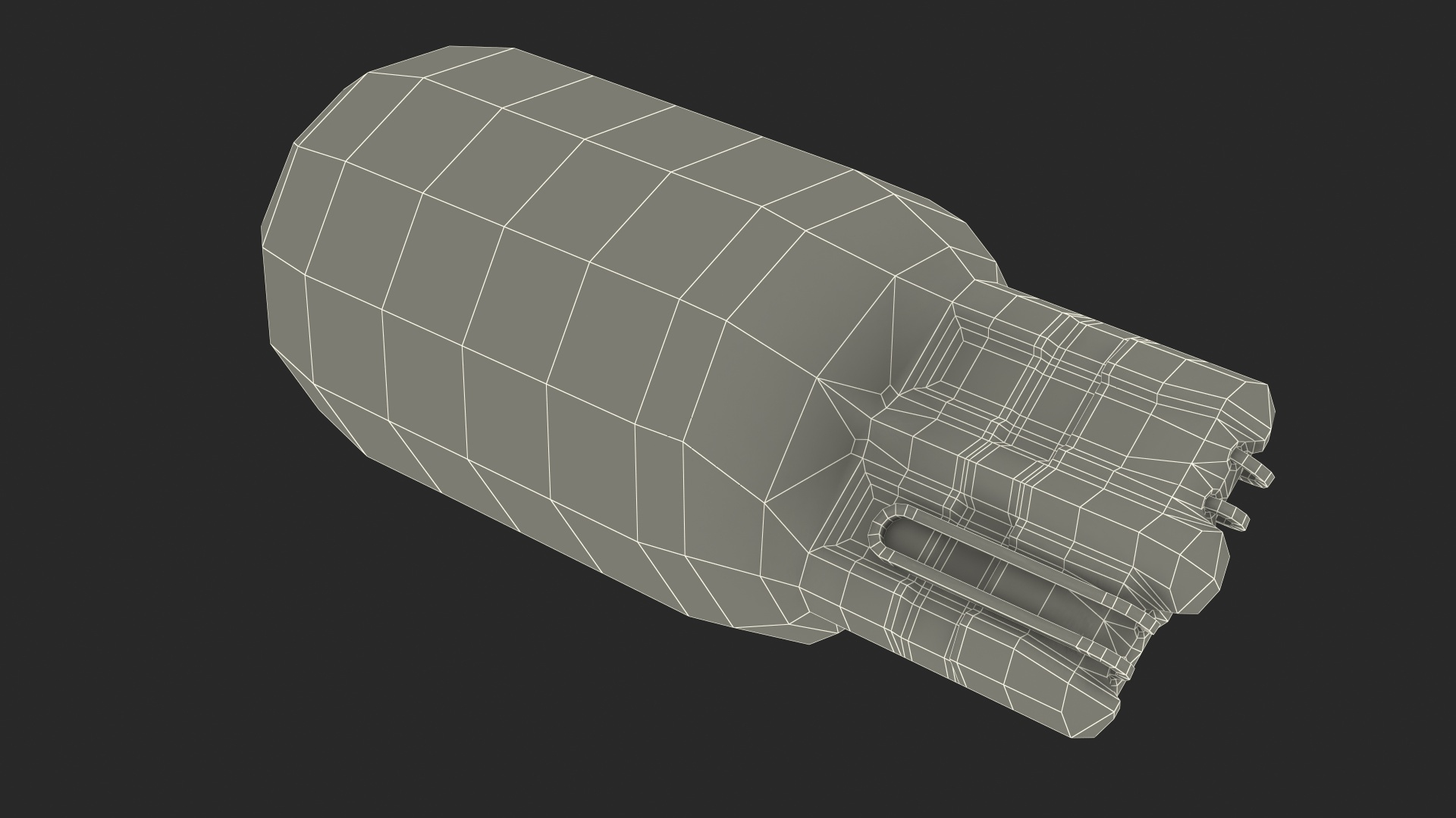 Halogen Capeless T10 W5w 3D - TurboSquid 1629762