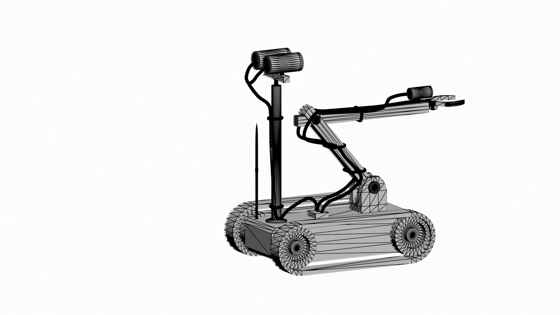 Bomb Disposal Robot 3D Model - TurboSquid 1848093