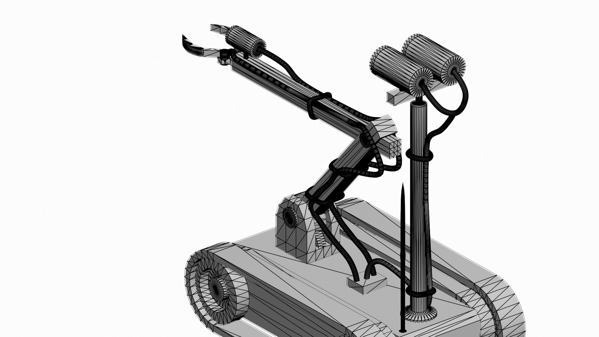 Bomb Disposal Robot 3D Model - TurboSquid 1848093