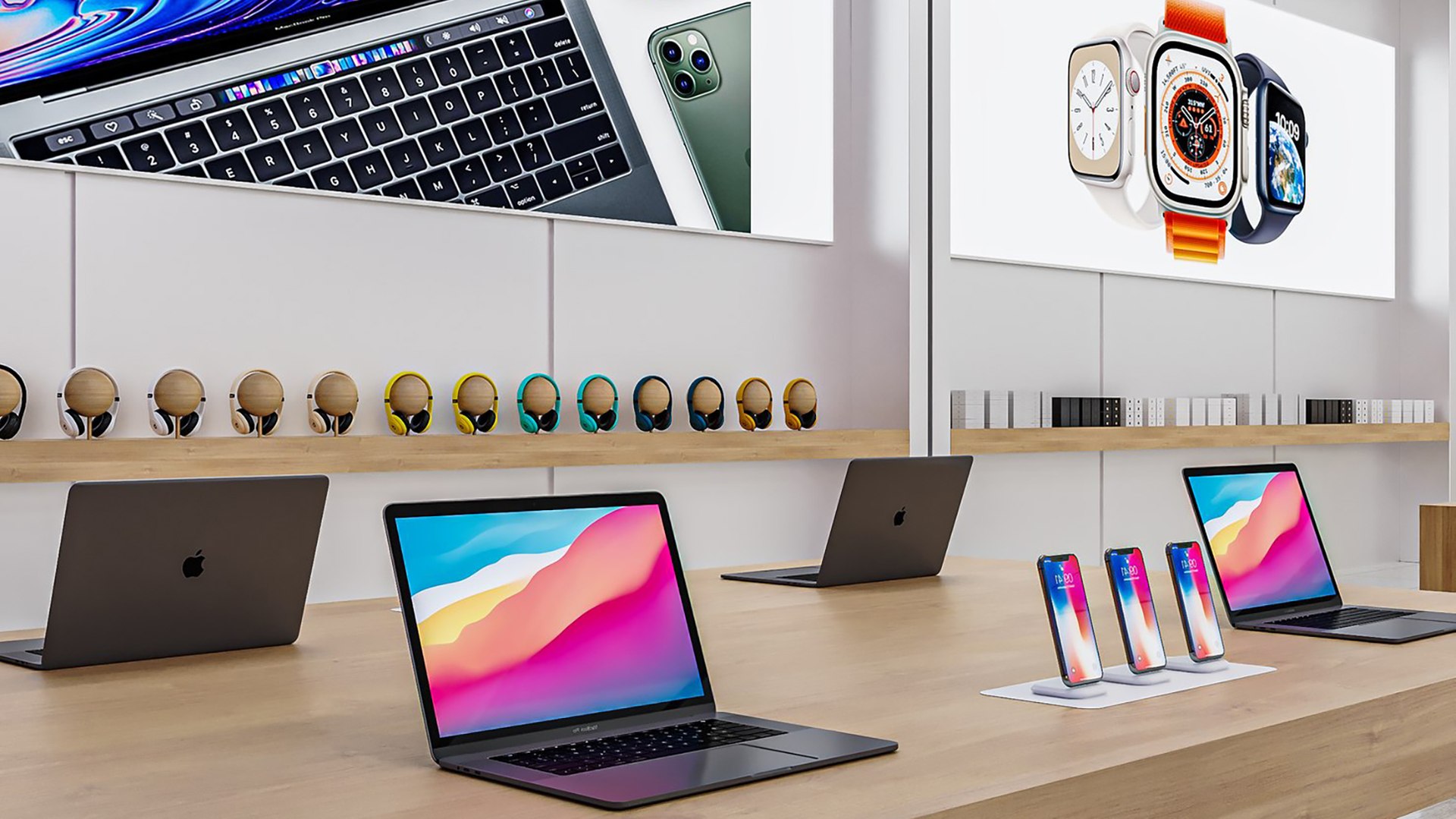 3D Apple Store Collection - TurboSquid 2052009