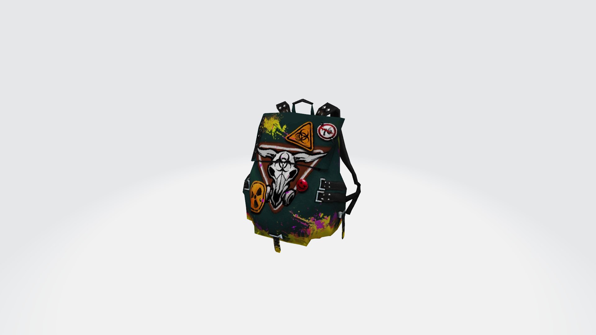 Bag 3x Nuclear Backpack 3D Model - TurboSquid 1849467