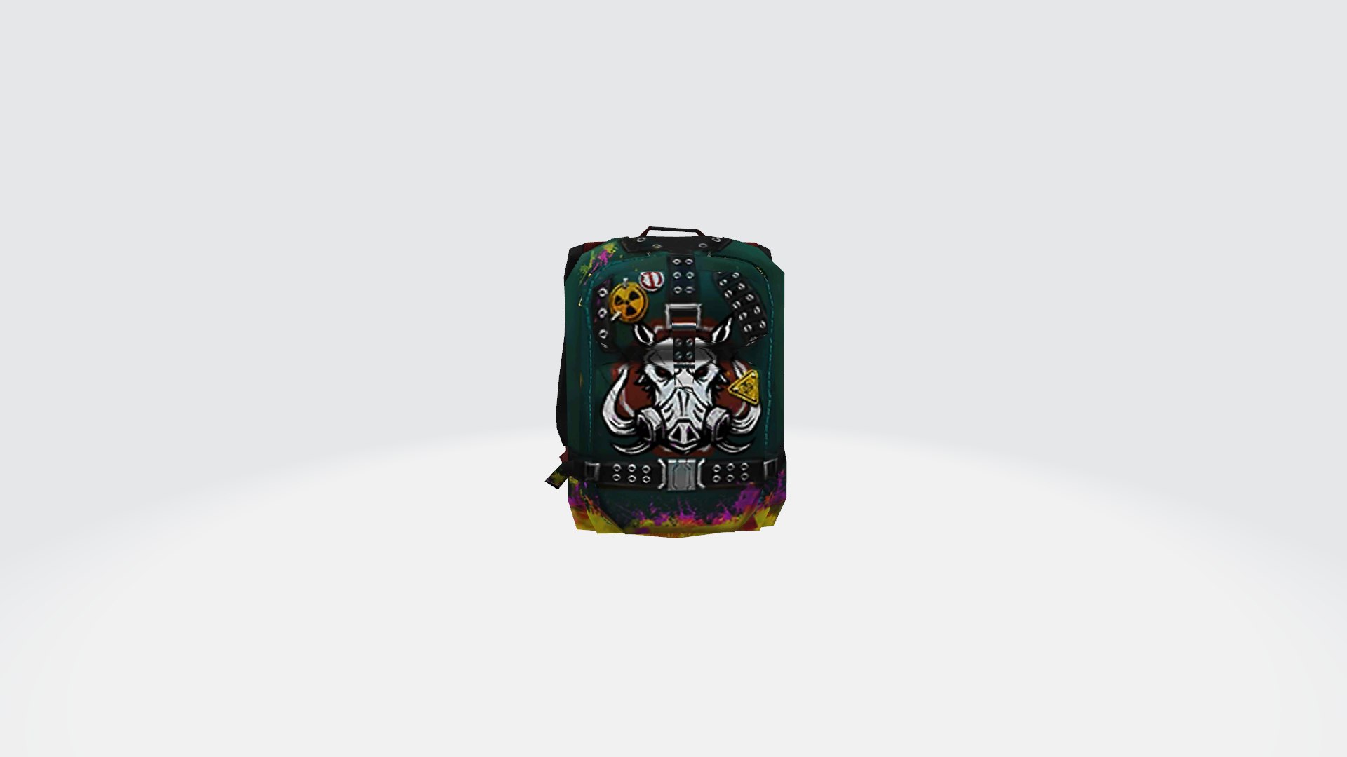 Bag 3x Nuclear Backpack 3D Model - TurboSquid 1849467