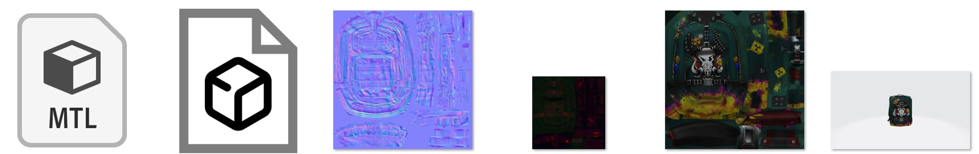 Bag 3x Nuclear Backpack 3D Model - TurboSquid 1849467