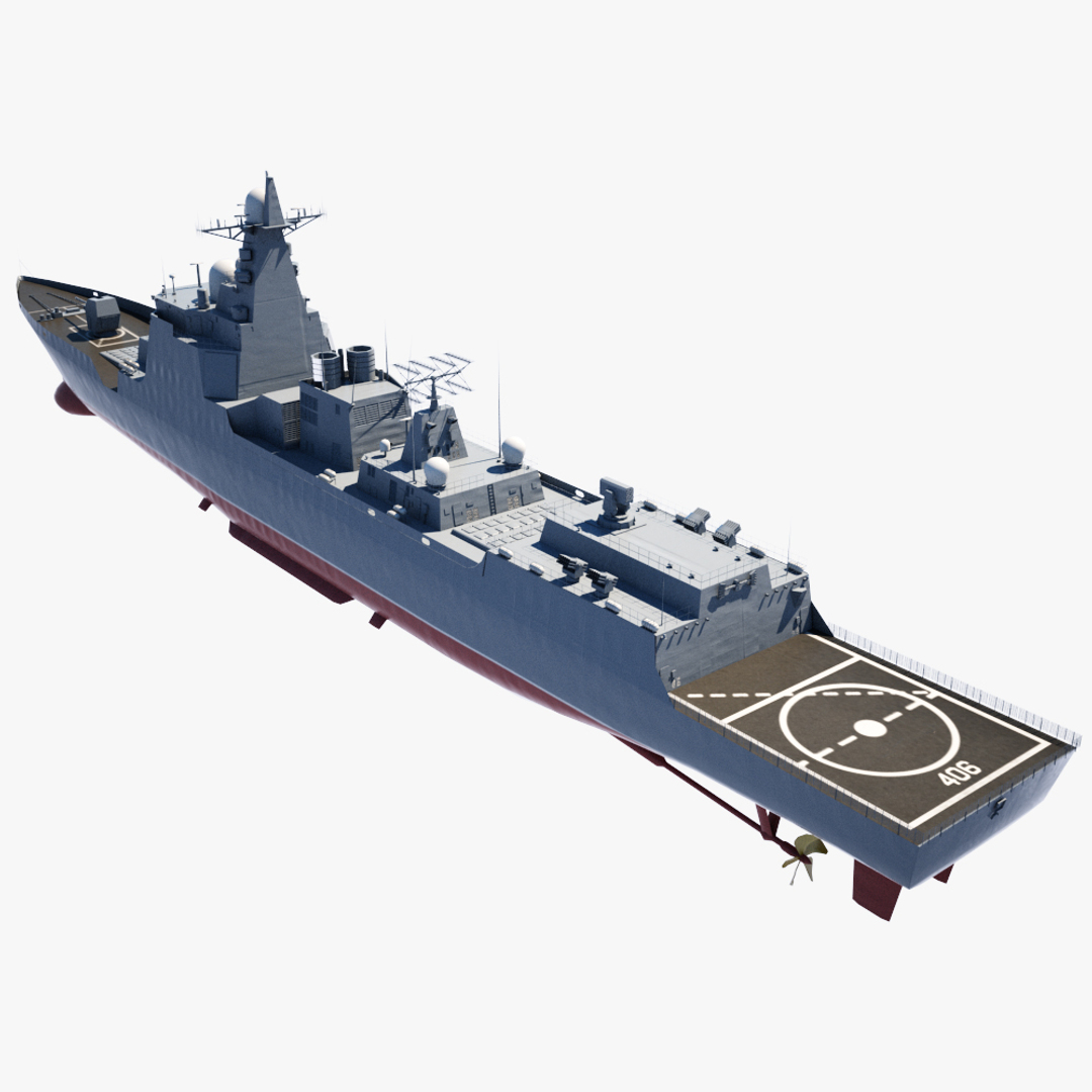 3d model destroyer army navy
