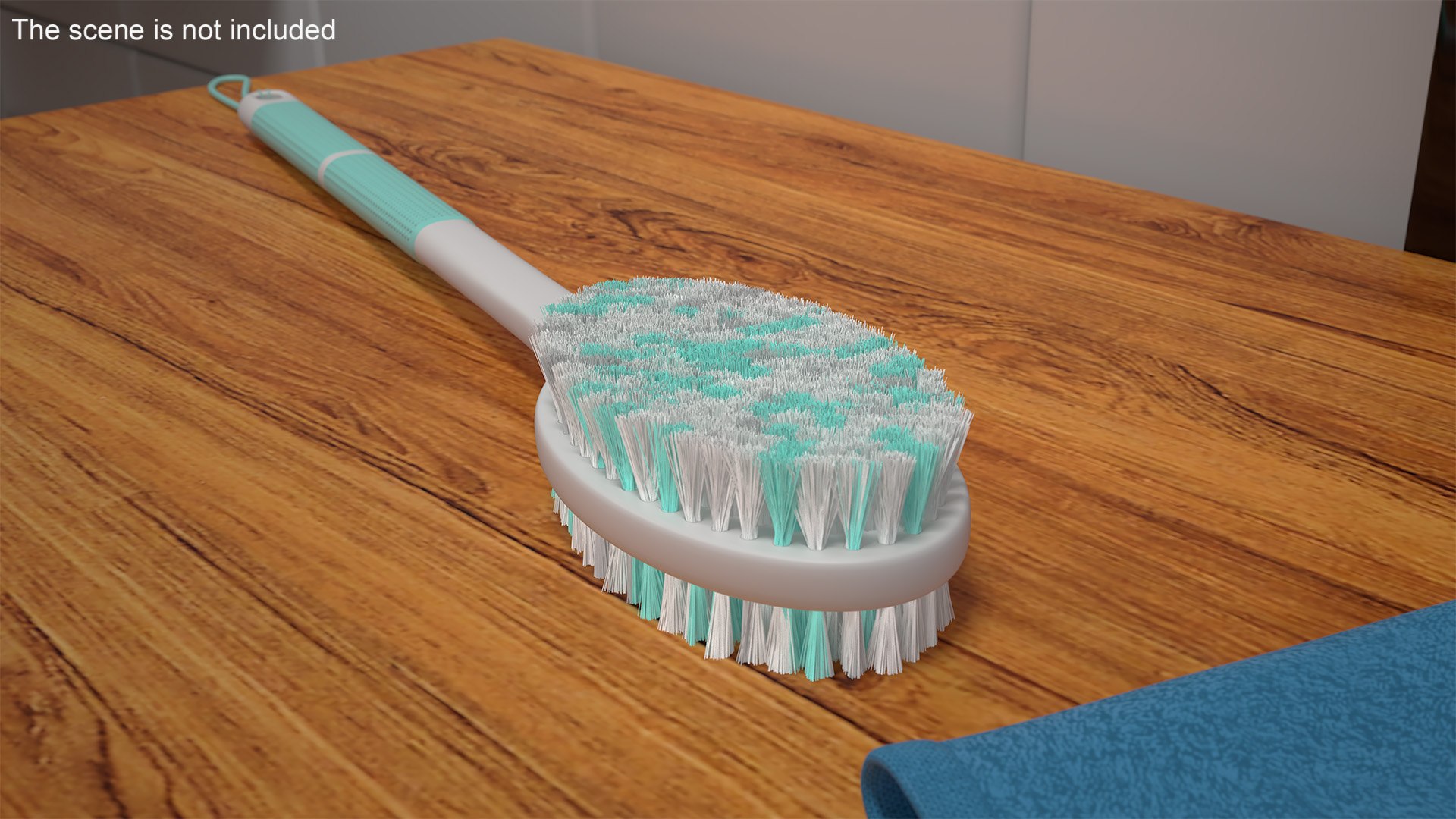 3D Back Scrubber Green Fur - TurboSquid 2202474