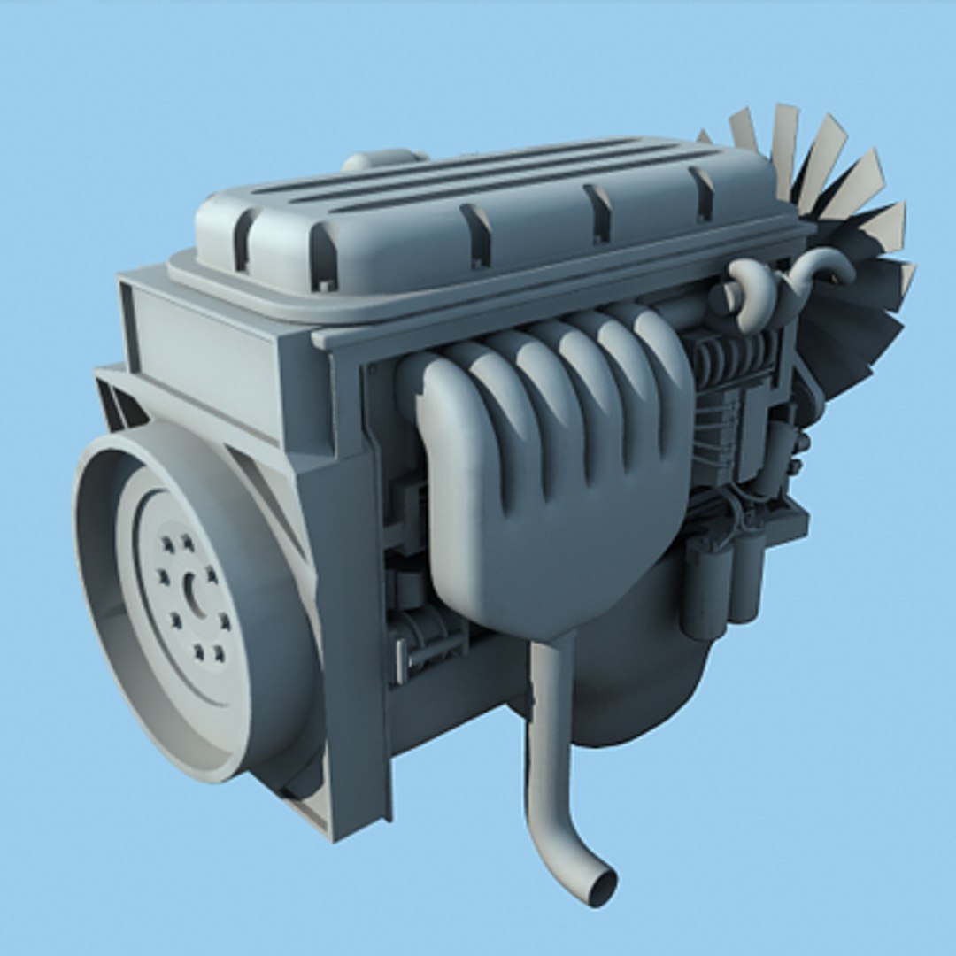 Max Generic 6 Cylinder Diesel Engine