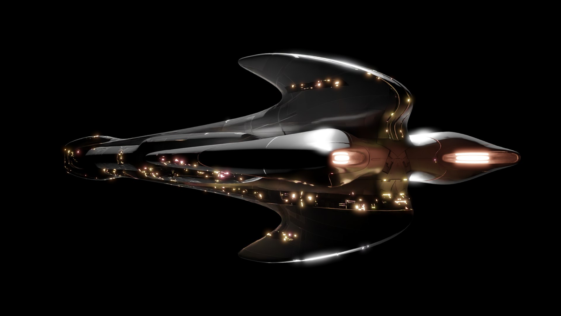 3D Battlecruiser - Capitalship Model - TurboSquid 2236515