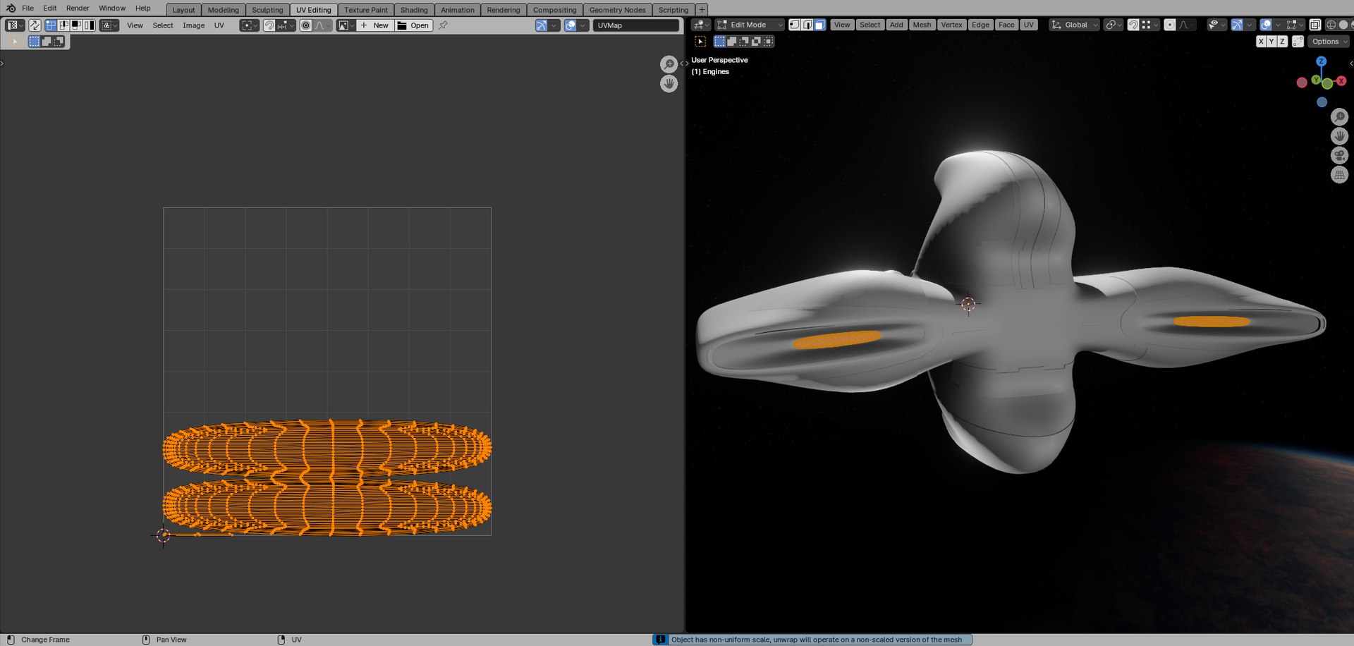 3D Battlecruiser - Capitalship Model - TurboSquid 2236515