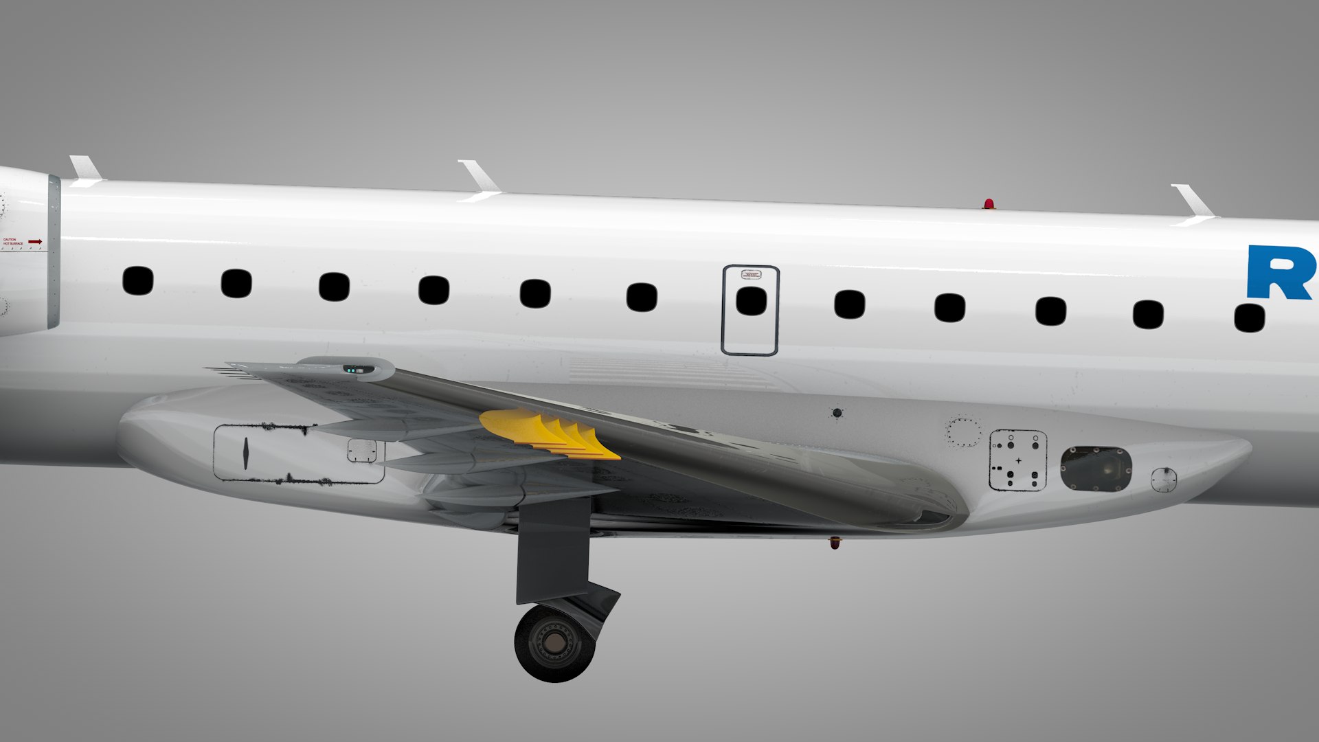 RIO SUL EMBRAER ERJ 145 L1368 Model - TurboSquid 1733388