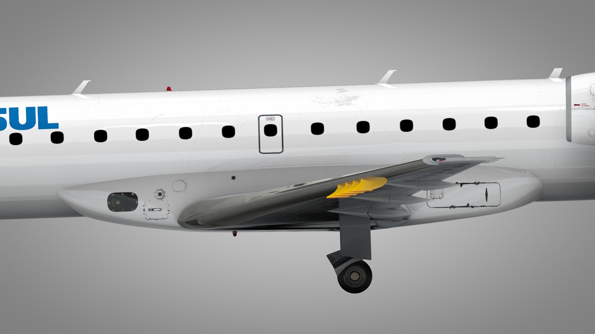 RIO SUL EMBRAER ERJ 145 L1368 Model - TurboSquid 1733388